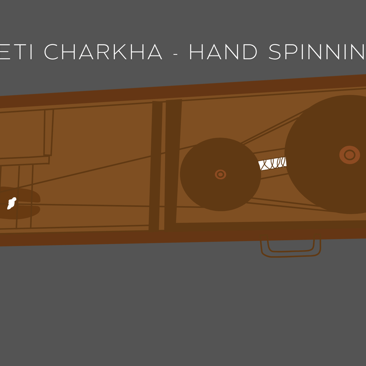 Hand Spinning with Peti Charkha and its steps to use – Abrawan